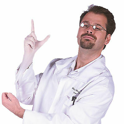 Doctor White Lab Coat Seymour Bush Costume Rasta Imposta Halloween | eBay