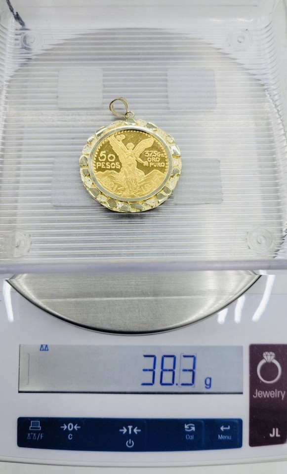 Centenario Coin + Frame 50 Pesos 1947 Custom Mexico Mexican Pure 10k ...