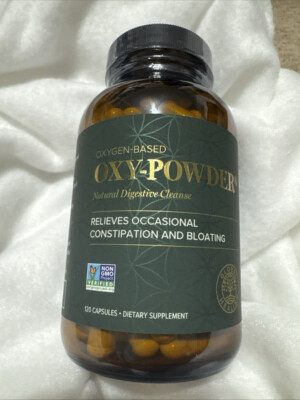 Healing Oxy-Powder Colon Cleanse Natural Detox 120 Caps Gut Health | eBay