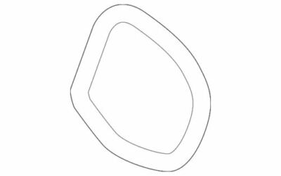 Genuine GM 2011-2021 Chevrolet Buick Cadillac Sonic Water Outlet Gasket ...