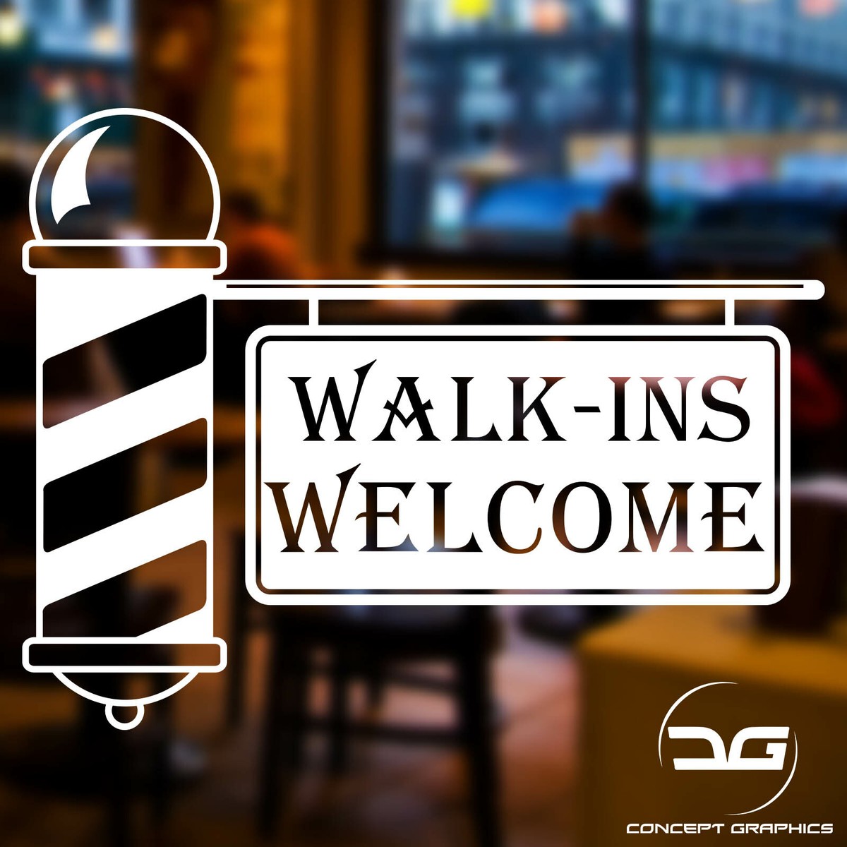 Building Barber Shop Signs