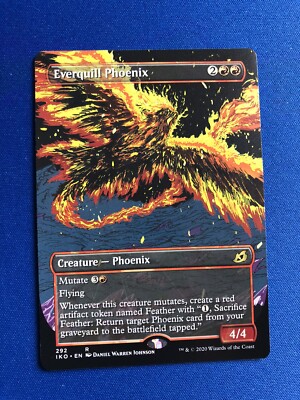 X1 MTG Ikoria EVERQUILL PHOENIX Extended Art Magic the Gathering | eBay