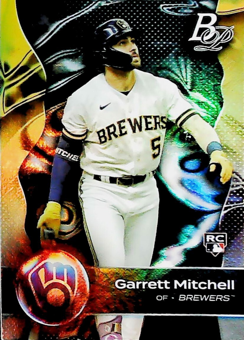 2023 Bowman Platinum #43 GARRETT MITCHELL MILWAUKEE BREWERS FREE SHIP ...