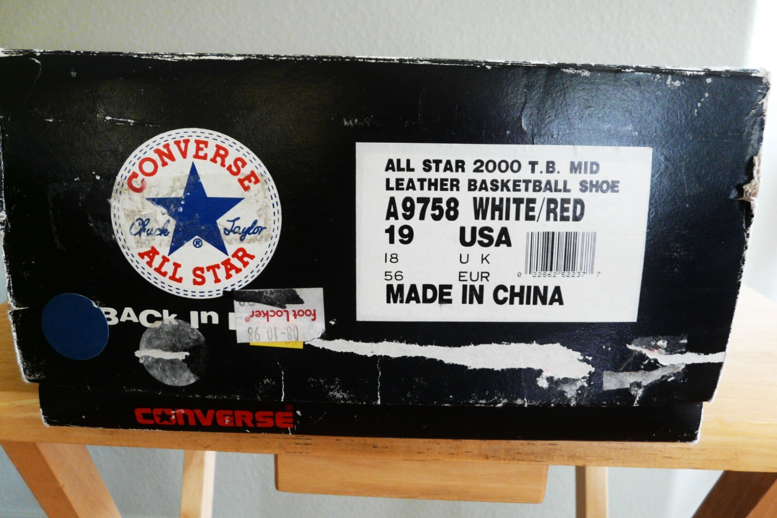 Men's VTG. NWB Converse All Stars Chuck Taylor 2000 T.B. Mid sneakers ...