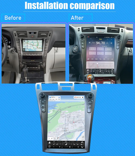 13"For Lexus Ls460 Ls600 09~12 Android Radio Car Android Gps Navigation ...