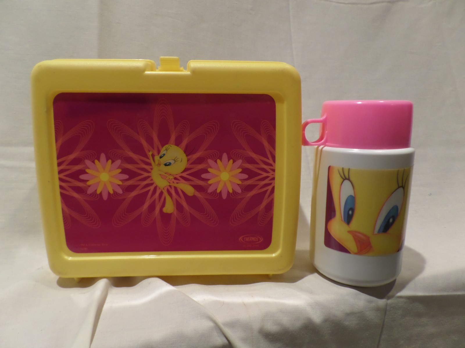RARE--VINTAGE "TWEETY BIRD" PLASTIC LUNCH BOX WITH THERMOS | eBay