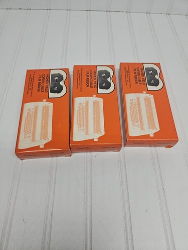 3 Vintage IBM High Yield Corrective Film Ribbons IBM Selectric II ...