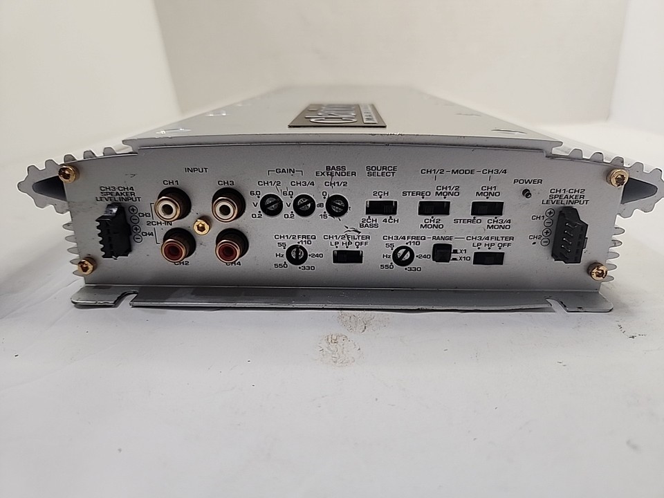 Clarion APX480M amplifier 2/3/4 channel power 160W | eBay