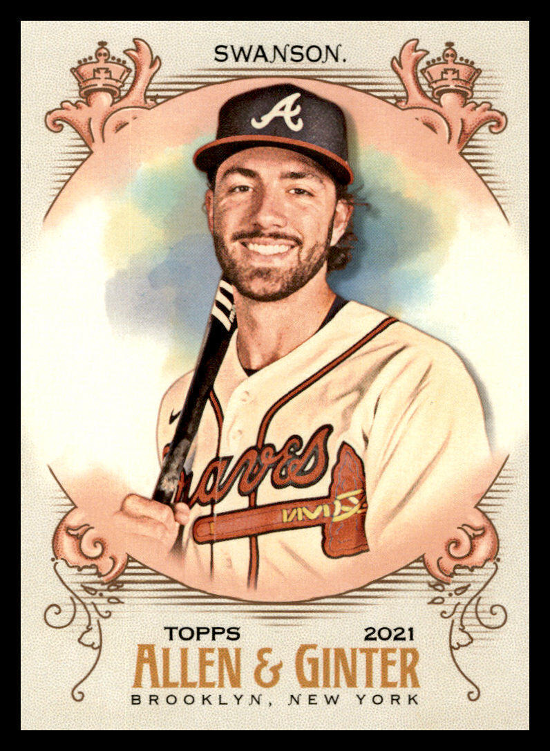 2021 Topps Allen & Ginter Dansby Swanson #112 Atlanta Braves | eBay