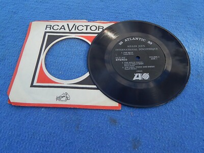 7 inch jukebox 33 rpm mini LP: KILLER JOE'S INTERNATIONAL DISCOTHEQUE ...