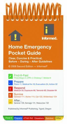 Home Emergency Pocket Guide by InforMed InforMed (2012, Spiral, Revised ...
