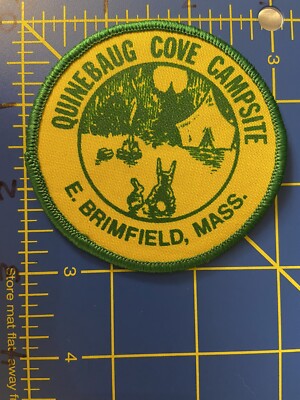 Patch Du Camping Quinebaug Cove E. Brimfield Mass. Est Du Massachusetts ...