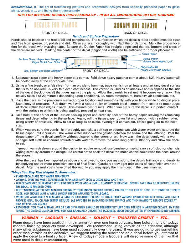 Hammond Organ Decal, #126340 Gold with Black Outline name board decal ...