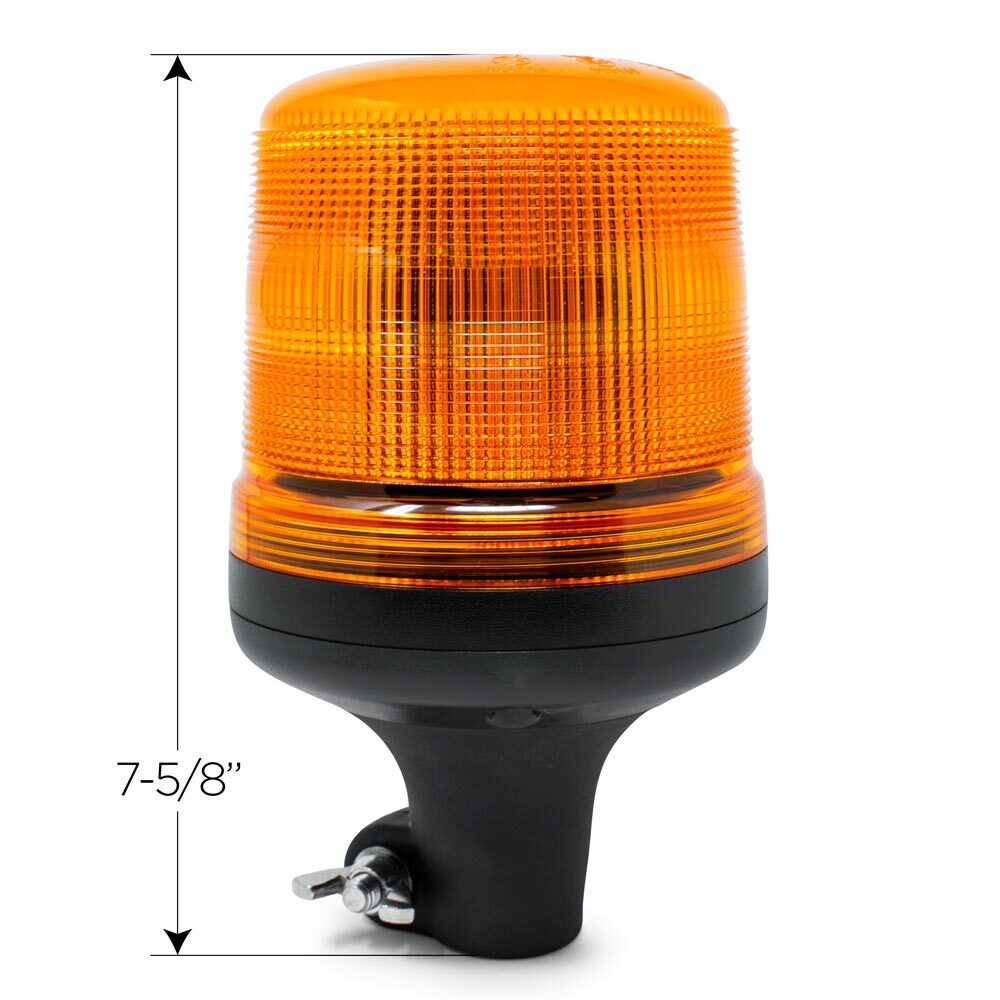 Mirror Mounted Beacon Lights SWS Warning Lights Inc. BRACKET KIT 1/2"