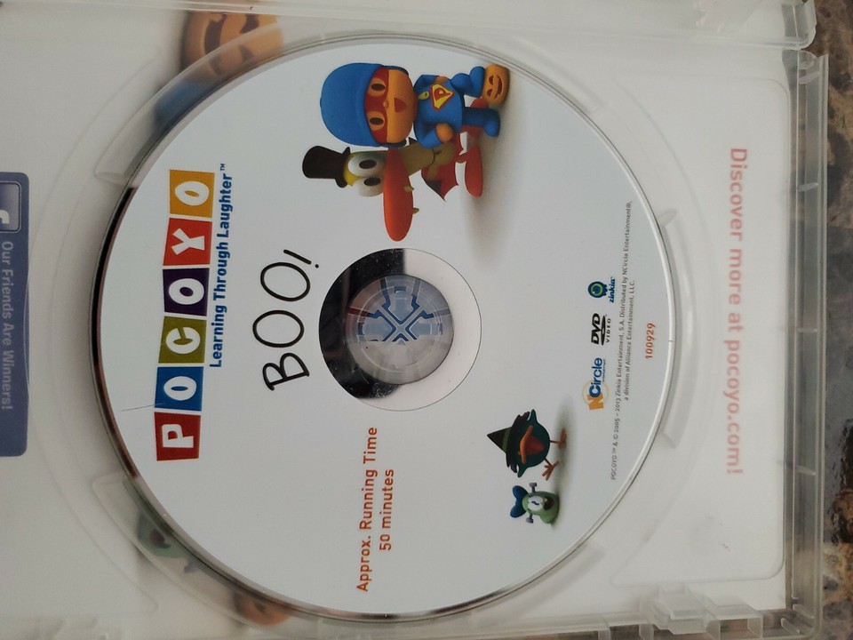 Pocoyo: Boo! DVD.. (2013)... NEW 843501009291| eBay