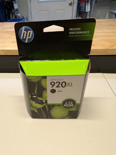 New Genuine HP 920 XL Black Ink Cartridge - Expired NOV 2014 | eBay