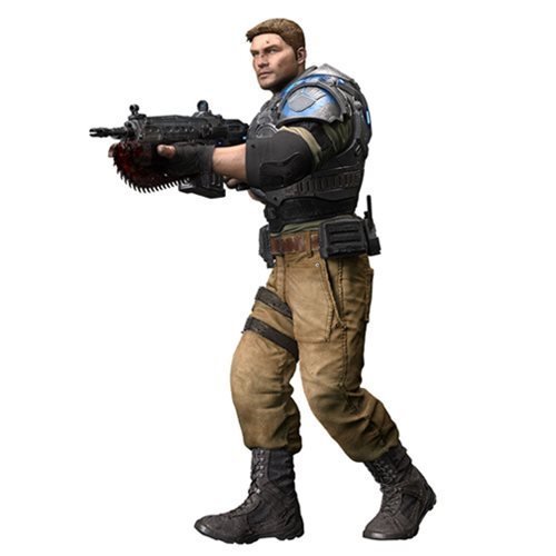 JD Gears of War 4 Fenix 7-Inch Figure Color Tops Blue Wave 9 McFarlane ...