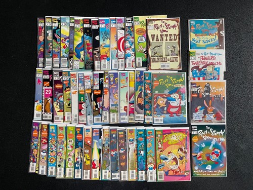 Complete Set/Run Ren & And Stimpy Show Comics #1-44 +4 Specials! Marvel ...