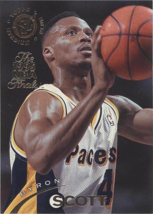 1994-95 Topps Stadium Club - Byron Scott #259 The 1995 Nba Finals for ...