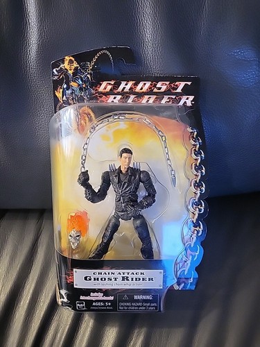 2007 Marvel Ghost Rider Chain Attack Nicholas Cage Movie Figure ...