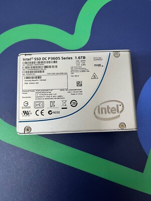 Intell SSD DC P3605 Series 1.6TB NVME | eBay