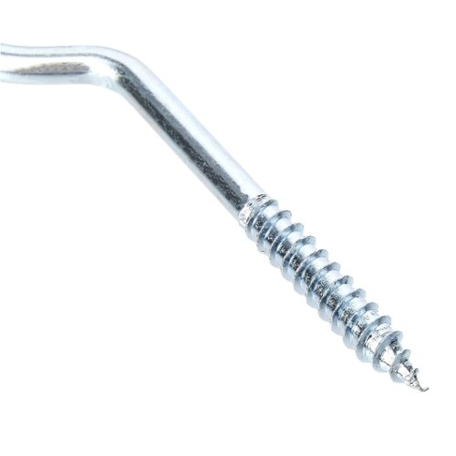 Screw In Ceiling Cup Hooks Heavy Duty Plain Metric Wood Thread Zinc ...