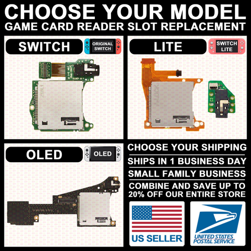 OEM Game Cartridge Card Slot Reader Replacement For Nintendo Switch ...