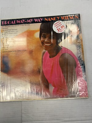 NANCY WILSON BROADWAY-MYWAY VINYL LP 1966 CAPITOL RECORD LABEL ...