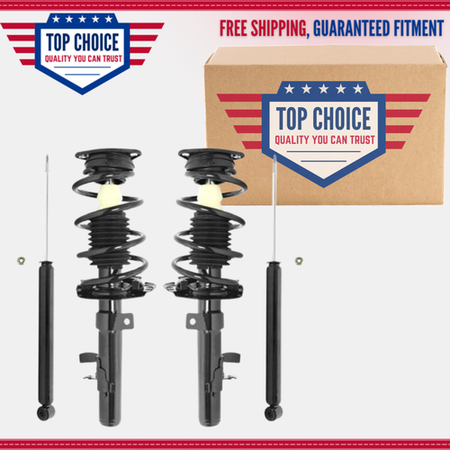 Front & Rear Shock Absorbers & Struts For Ford Escape 13-19 ...