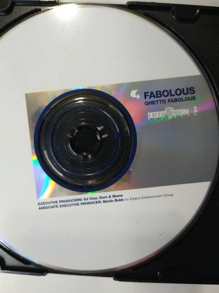 Ghetto Fabolous - Fabulous CD 1999 Jive Records Not in Original Case | eBay