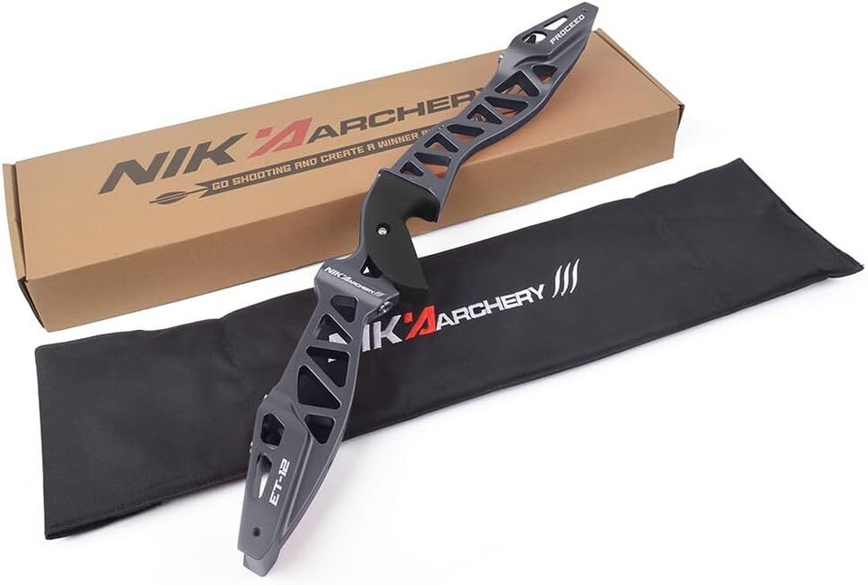 NIKA 25" ILF Recurve Bow Riser Archery Takedown Handle Aluminum ...