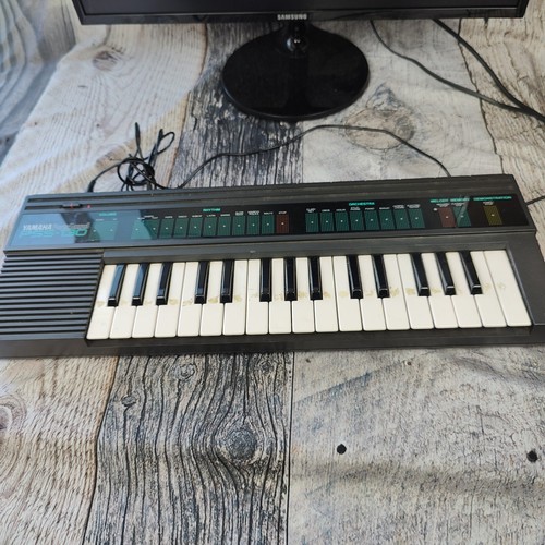 Vintage Yamaha Keyboard PortaSound PSS-130 Mini Piano Synthesizer 80s ...