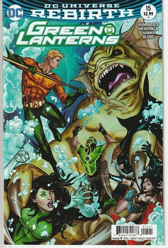 GREEN LANTERNS #15 VAR (DC 2017) "NEW UNREAD" | eBay