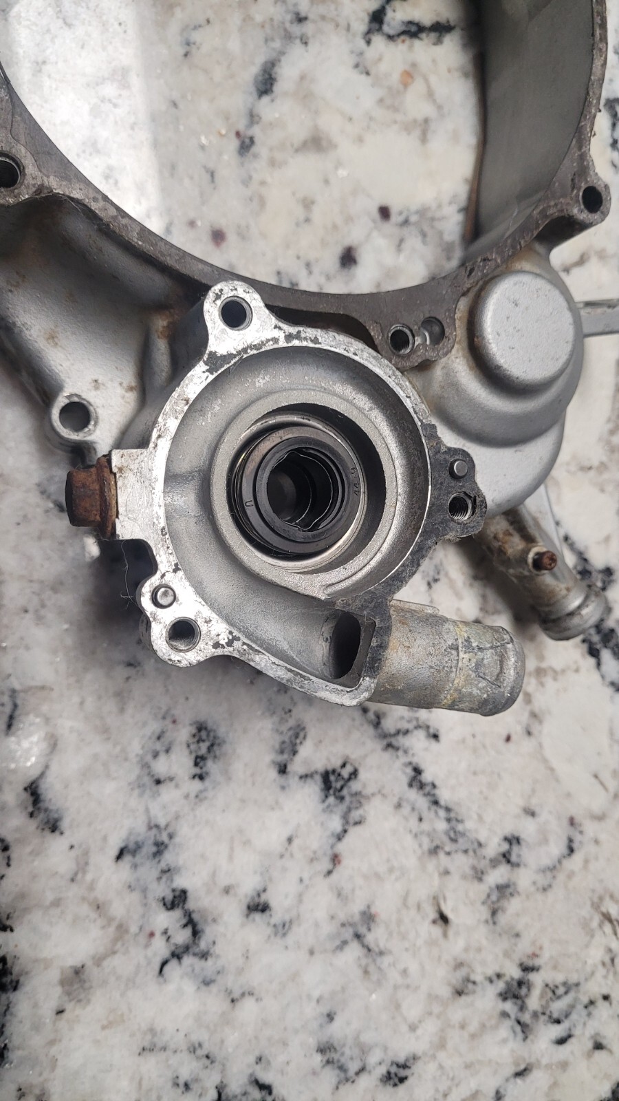 96 / 04 KAWASAKI KDX200 OEM CLUTCH COVER RIGHT SIDE ENGINE COVER KDX ...