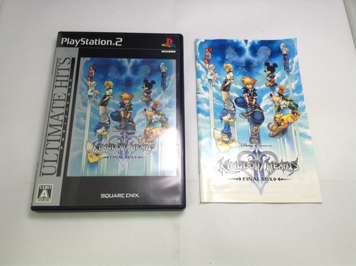 A Kingdom Hearts 2 Final Mix Ultimate Hits PlayStati2 Software Japan ZD ...