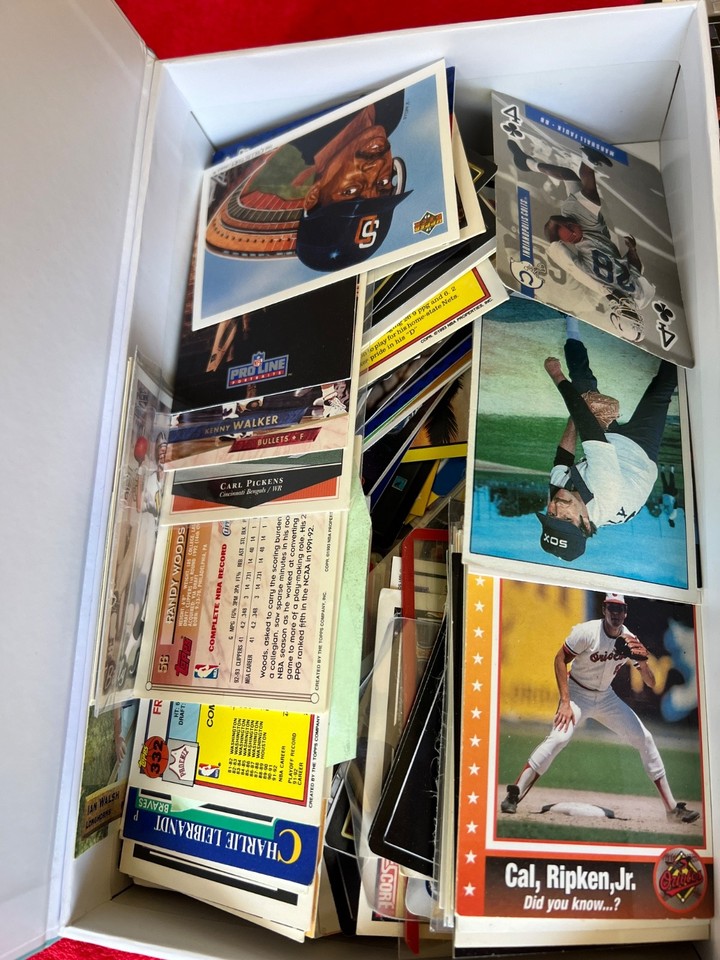 Box of Sports cards | eBay