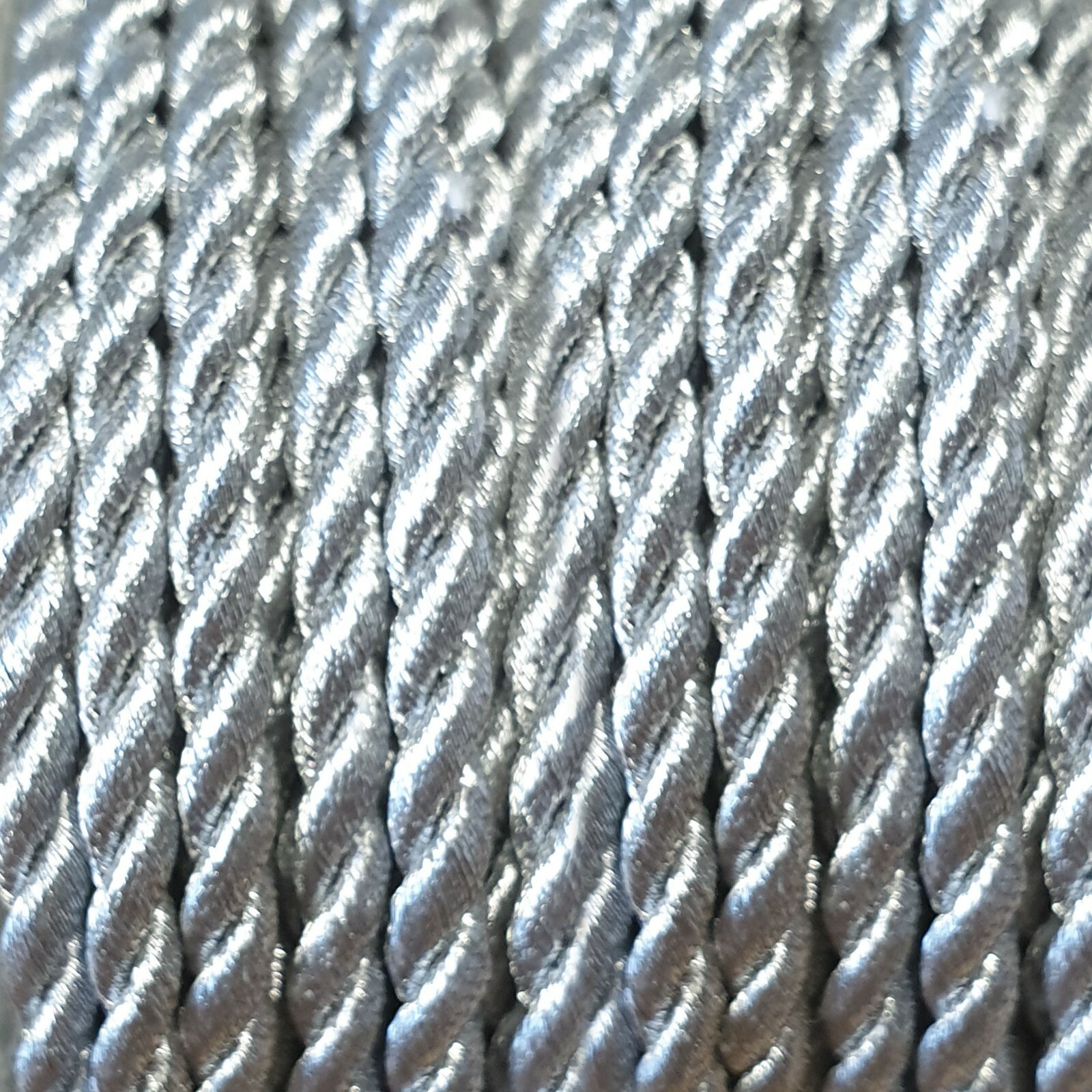 BRAIDED TWISTED CORD 5mm Thick Soutache Thread Rope String Craft Piping ...