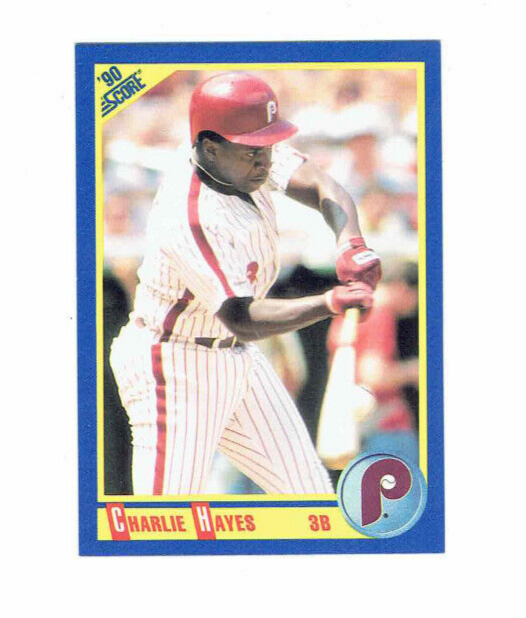 Charlie Hayes Philadelphia Phillies #8 3B #507 Score 1990 #Baseball ...