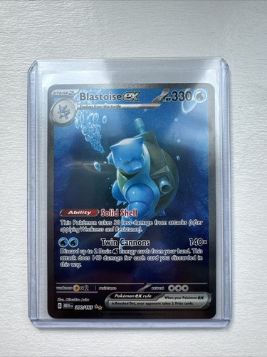 Pokémon TCG Scarlet & Violet 151- Blastoise ex 200/165 Special ...
