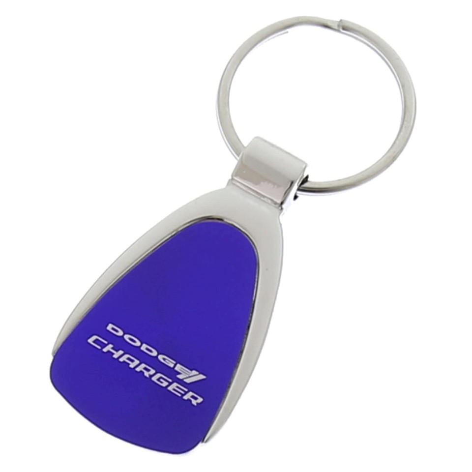 Dodge Charger Tear Drop Key Ring (Blue) | eBay
