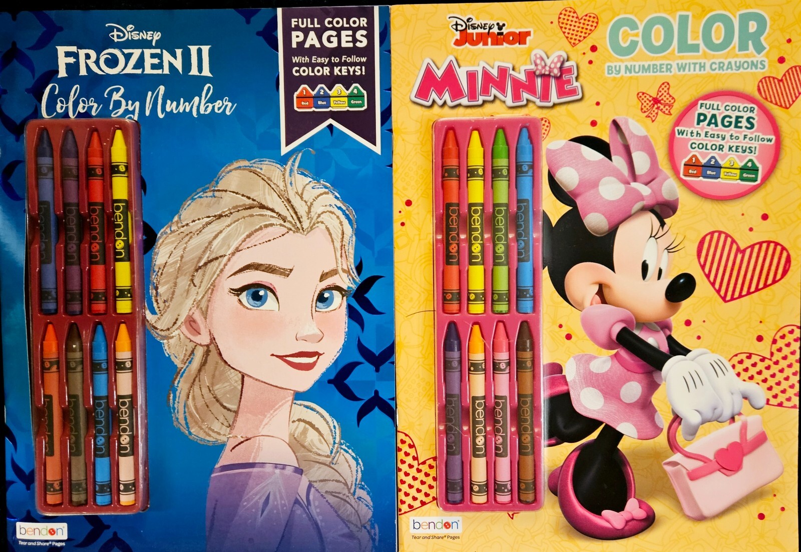 Frozen Color By Numbers Coloring Pages