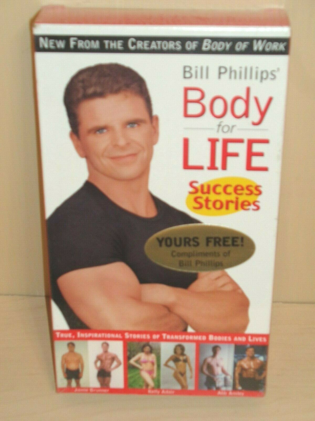 Bill Phillips Body for Life Success stories (VHS) - New & Sealed! | eBay
