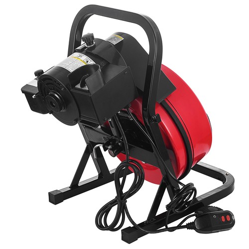 VEVOR Drain/pipe Cleaning Machine - Red (GDSTJL50FT12CKM01V1) for sale ...