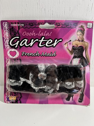 Bride Garter Belt French Maid Leg Lace Bride One Piece 721773617553| eBay