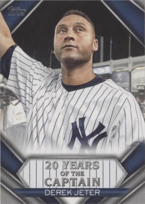 2020 Topps Update Series - 20 Years of the Captain Derek Jeter #YOC-08 ...