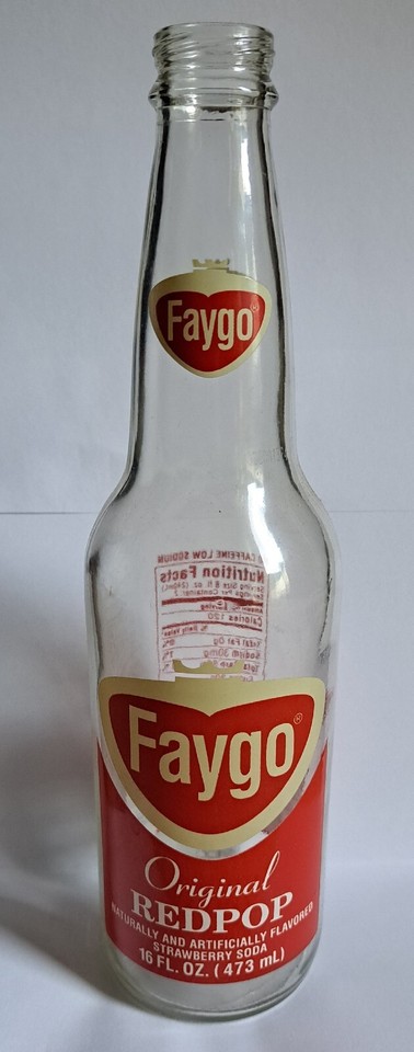 Vintage Faygo Red Pop Bottle DETROIT ICP Juggalo Shower Motor City ...