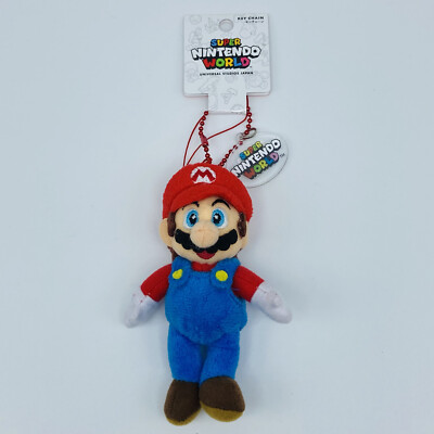 Super Mario Bros Plush Doll Keychain Nintendo World UNIVERSAL STUDIOS ...