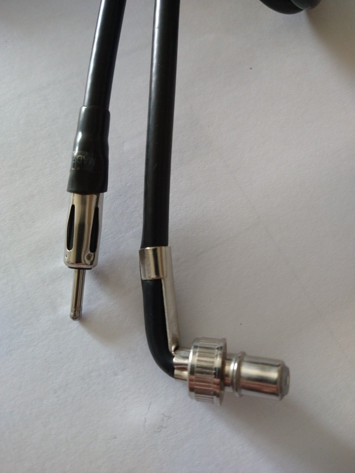 Vintage VW AM FM Dual Side Mount Antenna Classic Beetle Bug Bus Two ...