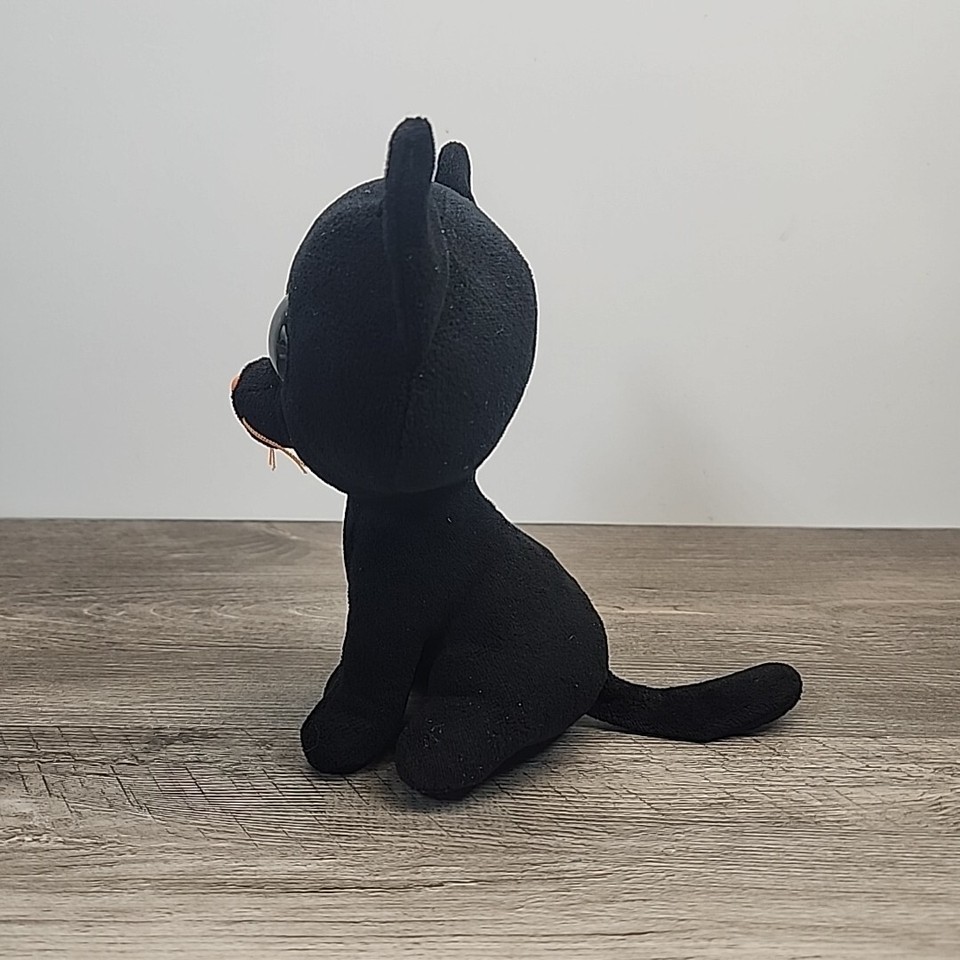 Ty Beanie Boos Shadow the Halloween Black Cat Missing Pumpkin 6" | eBay