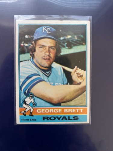 1976 TOPPS BASEBALL CARD #19 GEORGE BRETT KANSAS CITY ROYALS MLB RARE ...